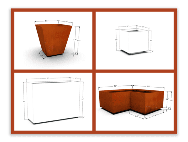 Planter Shapes | PlanterCraft